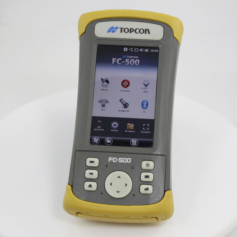 Używany kontroler geodezyjny Topcon FC-500 - Geosell.eu