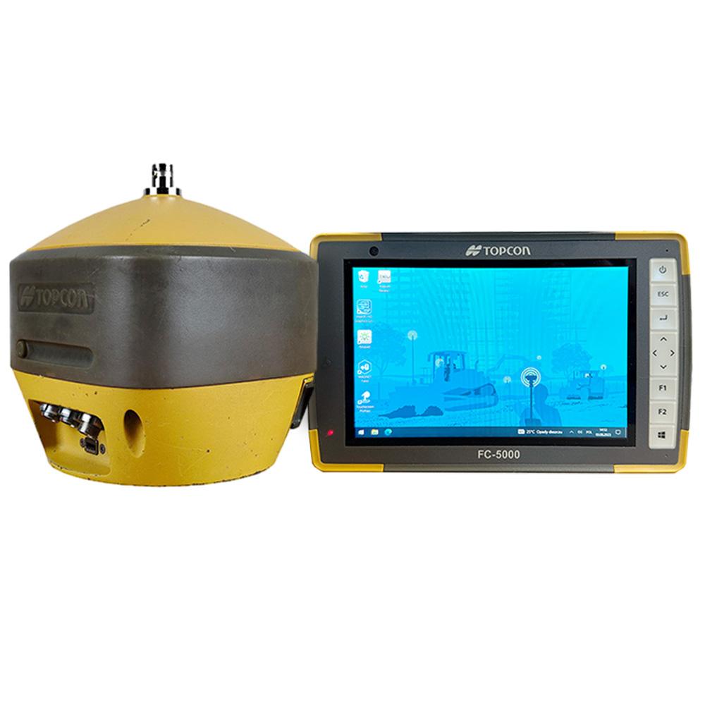 GNSS Kit Topcon HiPer HR Receiver + FC-5000 Controller with Magnet - Geosell.eu