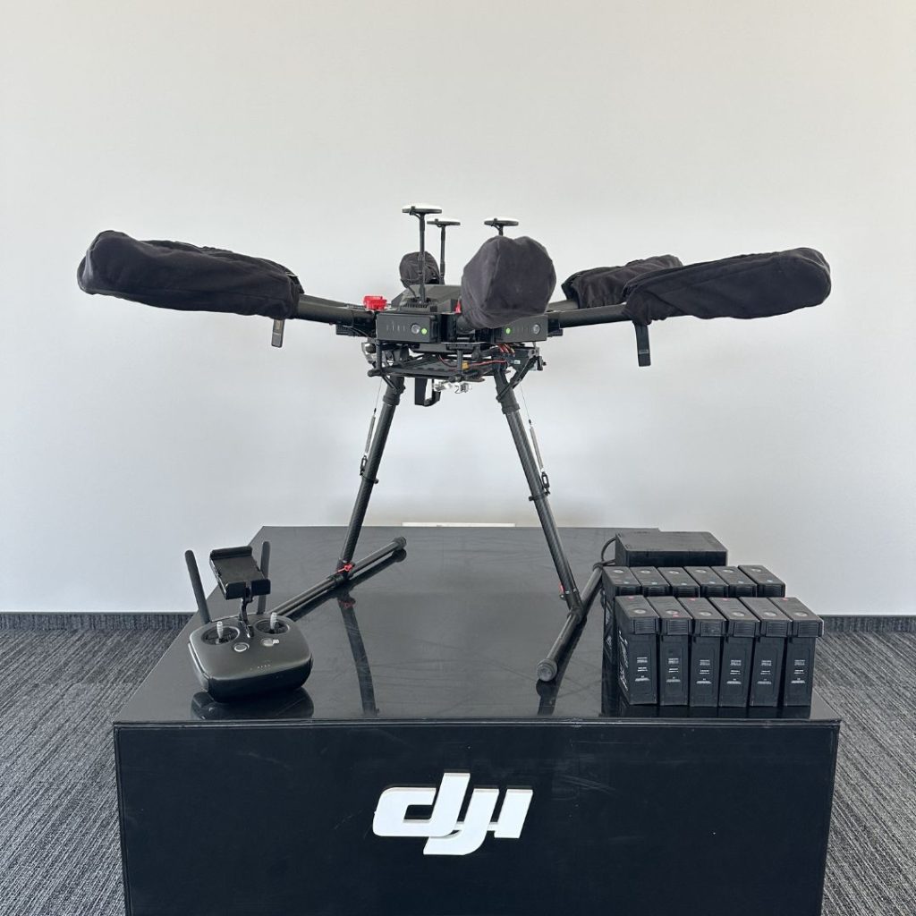 Popokazowy DJI M600 PRO + GVI S50 Lidar Scanner - Geosell.eu